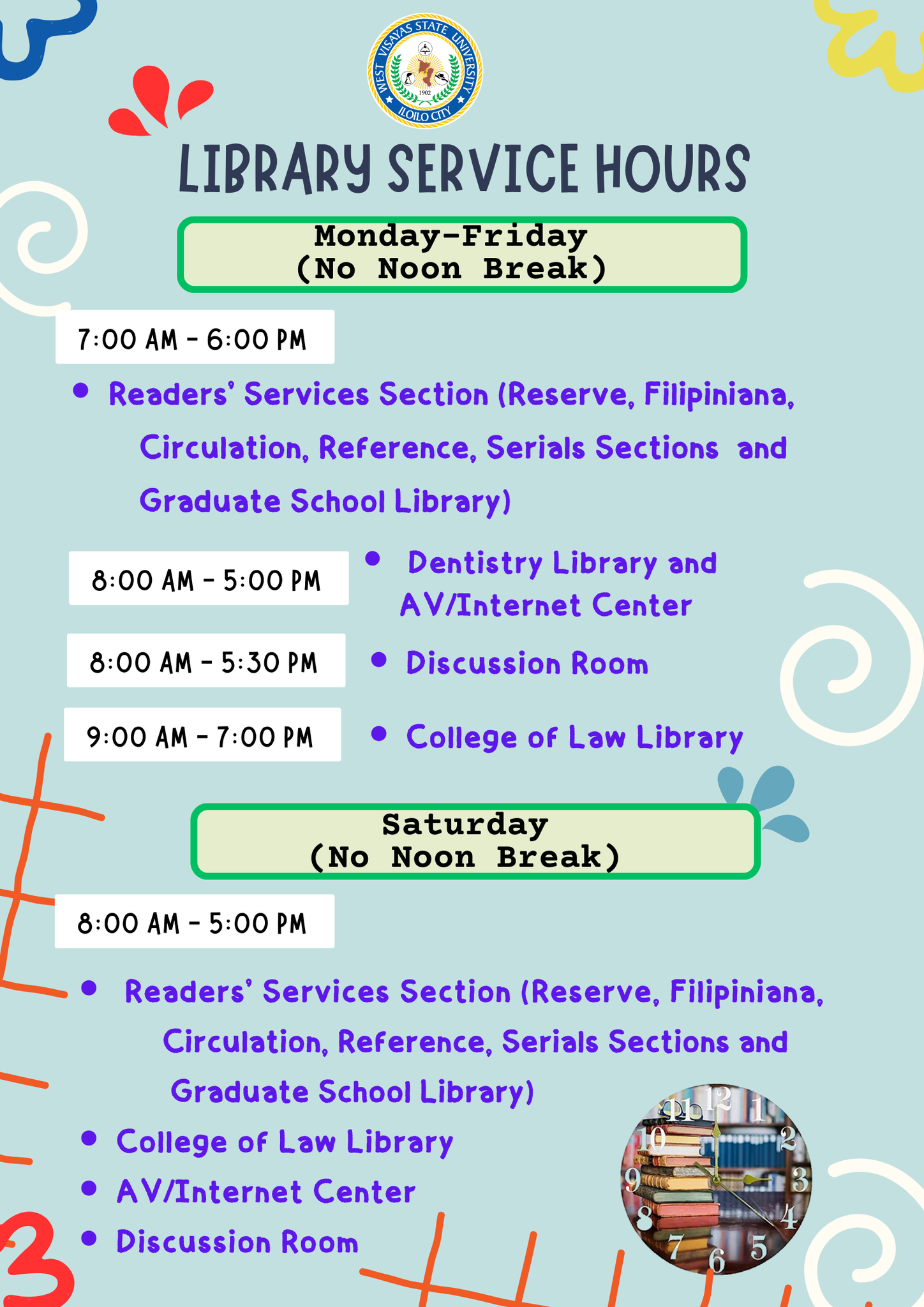 University Learning Resource Center – West Visayas State University